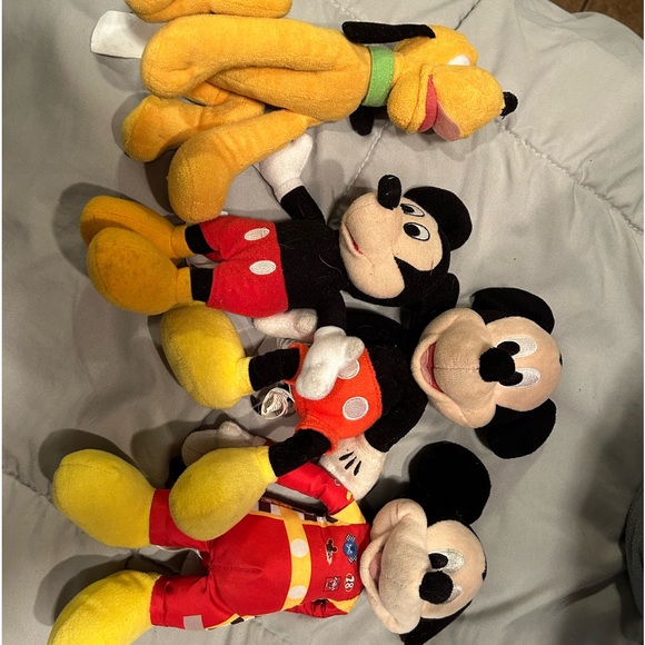 Disney | Toys | Mickey Mouse And Pluto Stuffed Animal | Poshmark